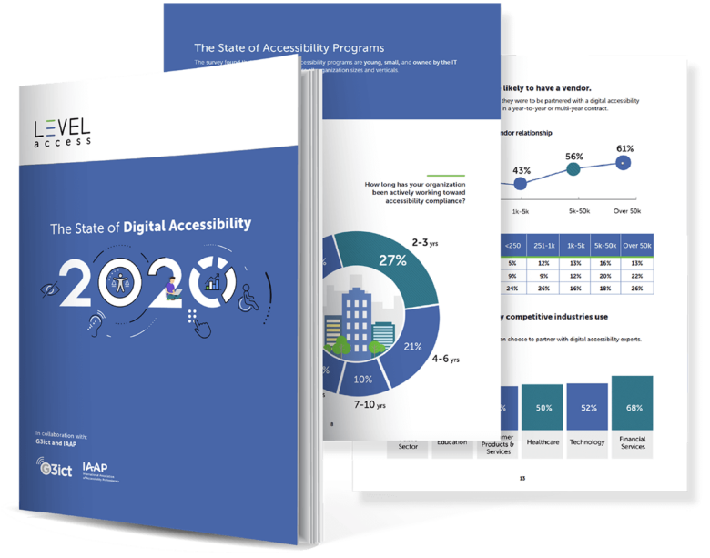 The 2020 State of Digital Accessibility Report - Level Access | Level ...